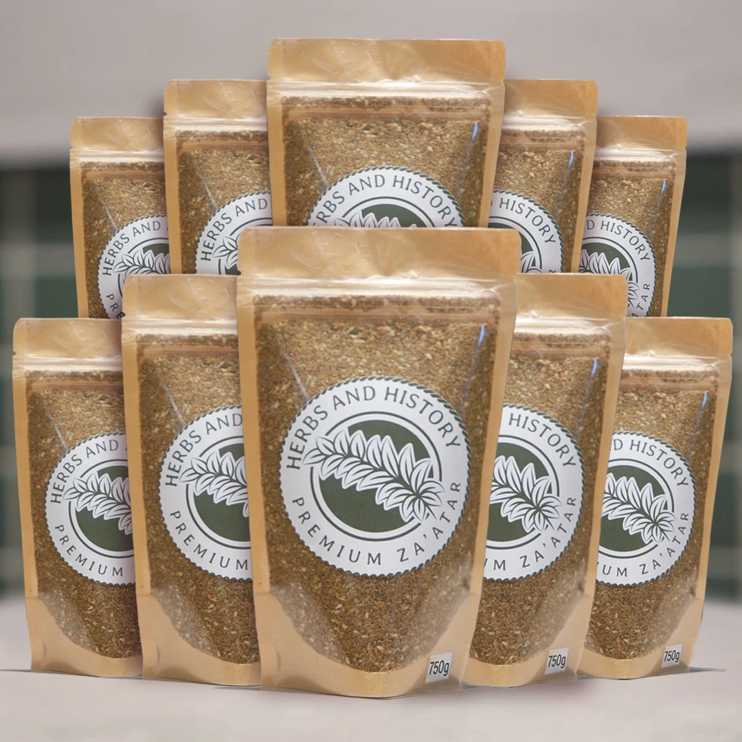 10 x 750g Premium Za'atar - Herbs and History